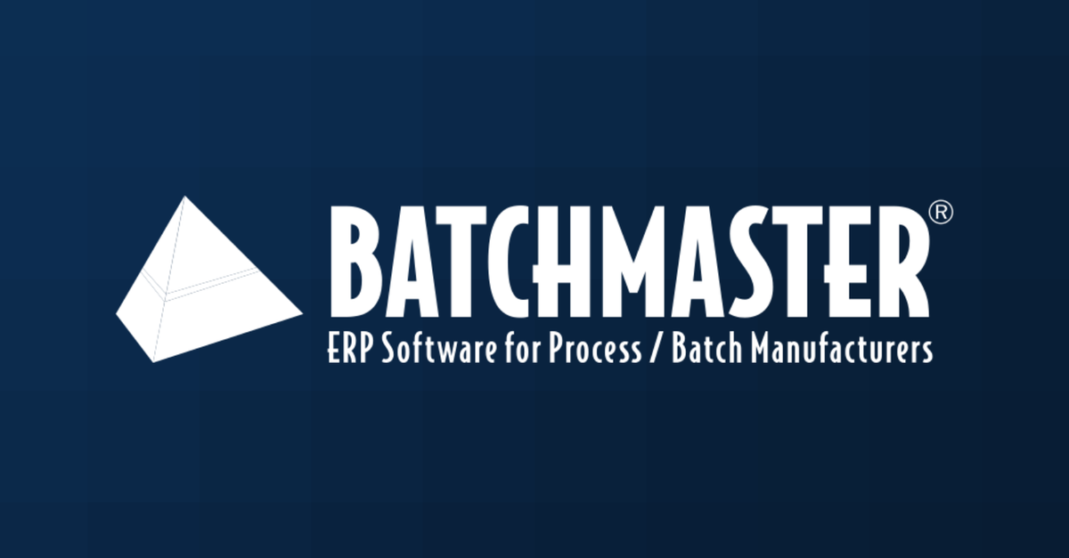 BatchMaster ERP 2025 Review | Process Manufacturing Software
