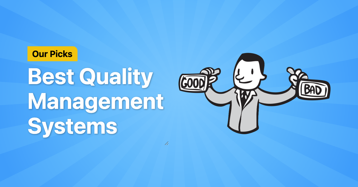 Best Quality Management Systems (QMS) Software in 2025