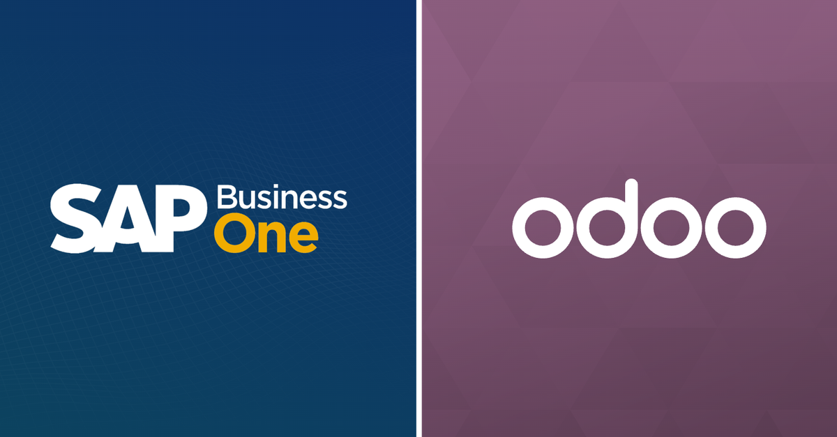 Odoo vs. SAP Business One - 2024 Comparison