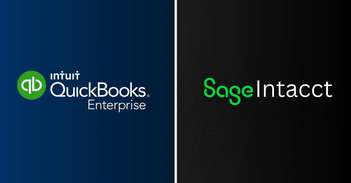Sage Intacct vs. QuickBooks Enterprise Comparison
