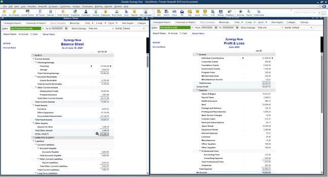 Qodbcdesktop How To Run A Trial Balance Report In Qodbc