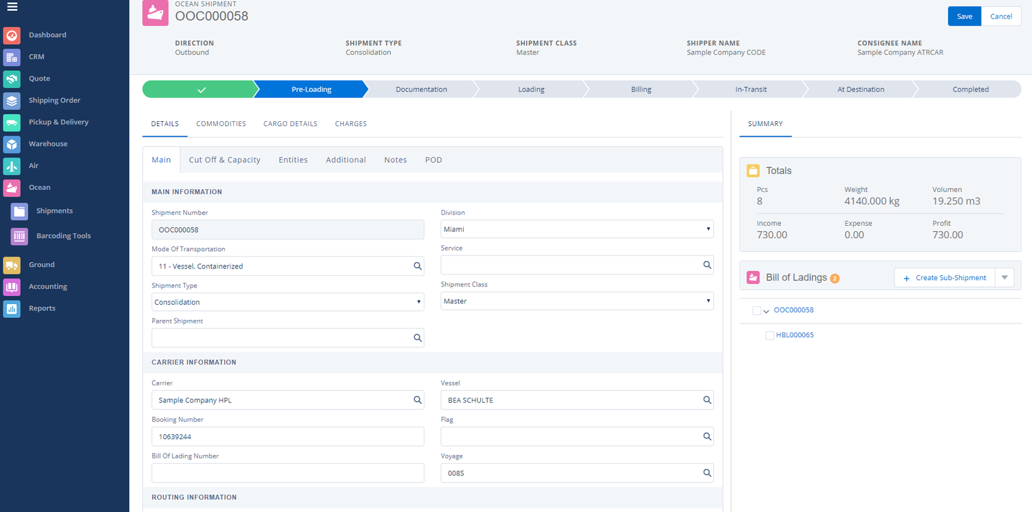 Best software for freight forwarder - QuyaSoft